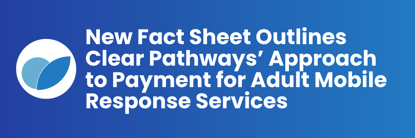 New Fact Sheet Outlines Clear Pathways’ Approach to Payment for Adult ...